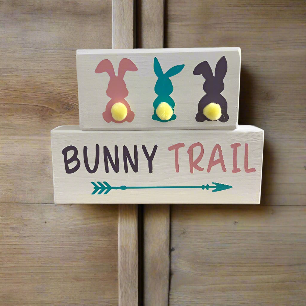 Rustic Stacking Blocks with Wood Tag DIY Kit, Home Decor ...