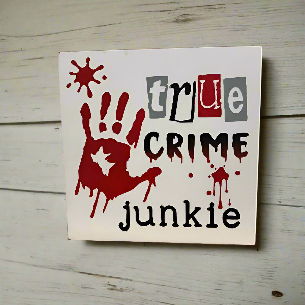 Wood Sign Square DIY Kit - True Crime – YouCanDoItDIYKits