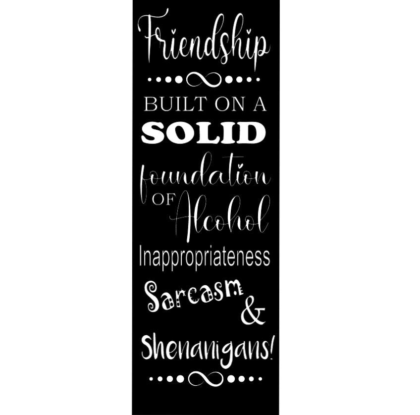Friendship Large Wood Sign DIY Kit – YouCanDoItDIYKits