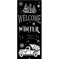Wood Sign DIY Kit - Welcome Winter – YouCanDoItDIYKits