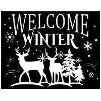 Welcome Winter Wood Sign DIYPaint Kit, Adult Craft Kit – YouCanDoItDIYKits
