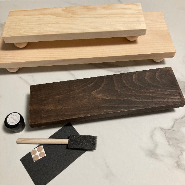 Narrow Farmhouse Riser Tray DIY Kit – YouCanDoItDIYKits