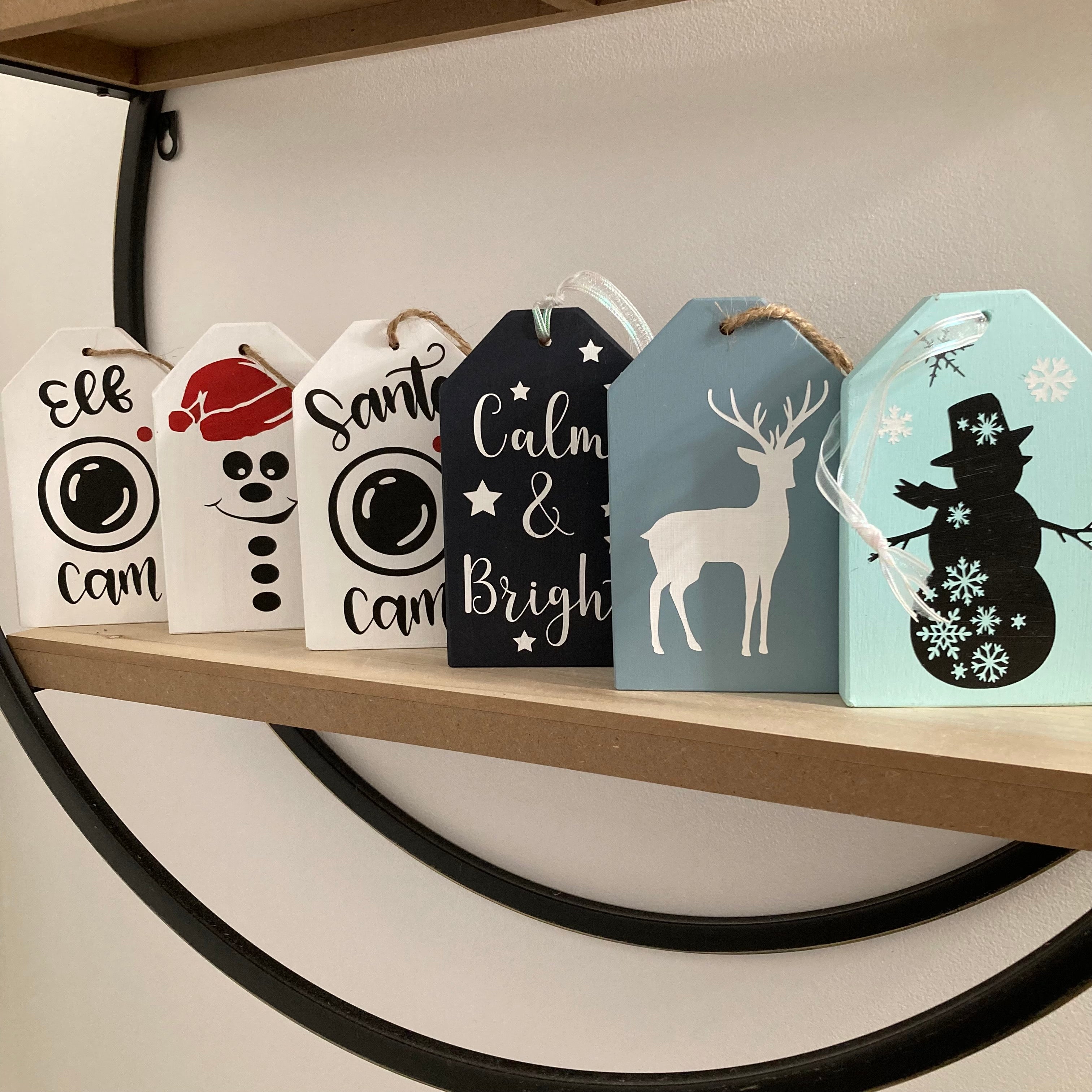 Wood Tag DIY Kit, DIY Tiered Tray Home Decor, Adult Craft DIY Kit ...